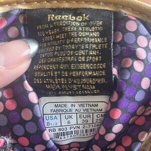 Reebok | Shoes | Reebok Metallic Retro Hi High Top Freestyle Rare ...